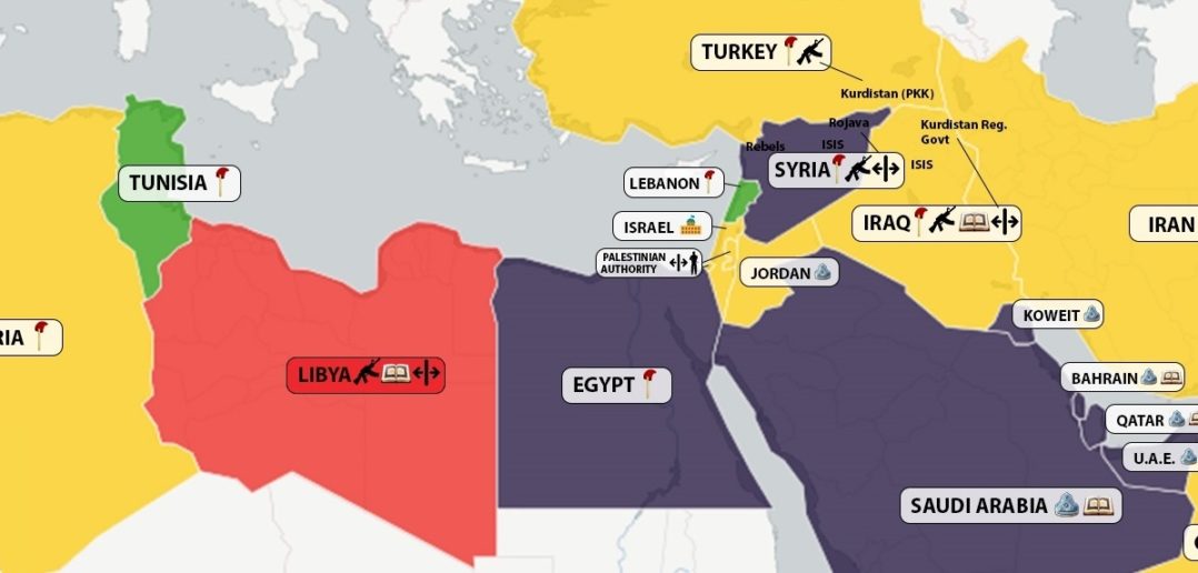 ARAB WORLD MAPS – Democracy in Maghreb and Middle-East - The Maghreb ...