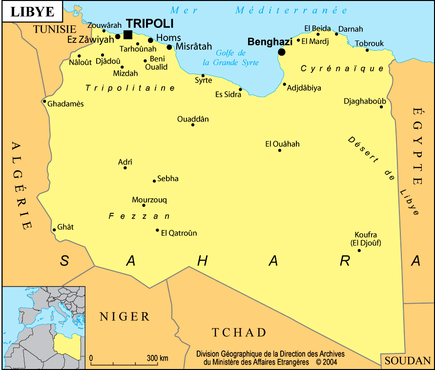 LIBYA – Risks of a conflagration in the Oil Crescent - The Maghreb and ...